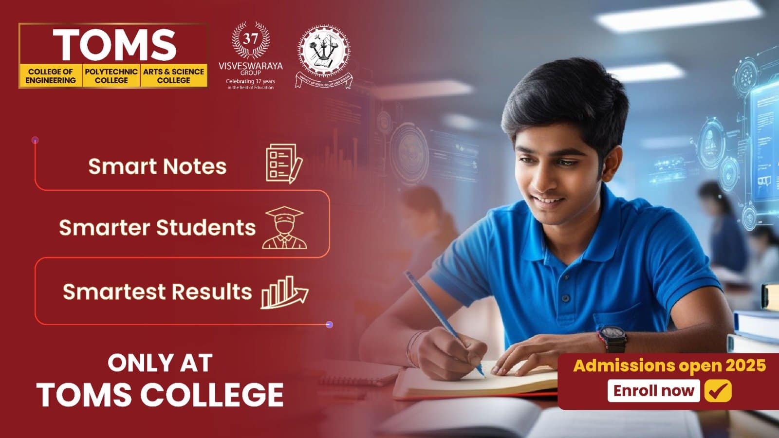 AI Generated Smart Notes: Transforming Education at TOMS College